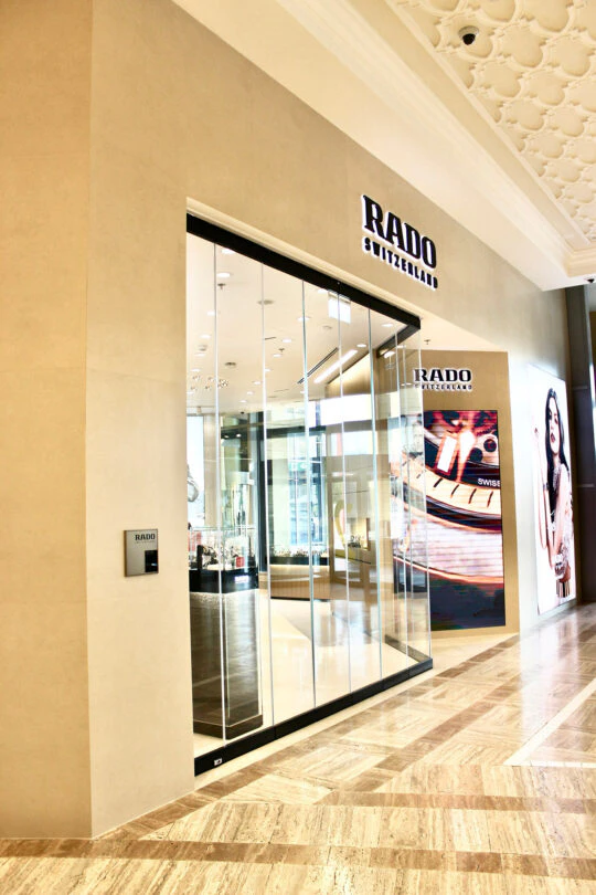 Swiss watchmaker Rado entrusts Cosentino with the renovation of all its shops, starting with the ...