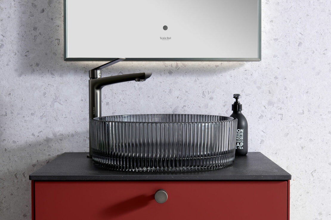 Beautiful bathroom furniture with Dekton at Scala Bad - Cosentino USA