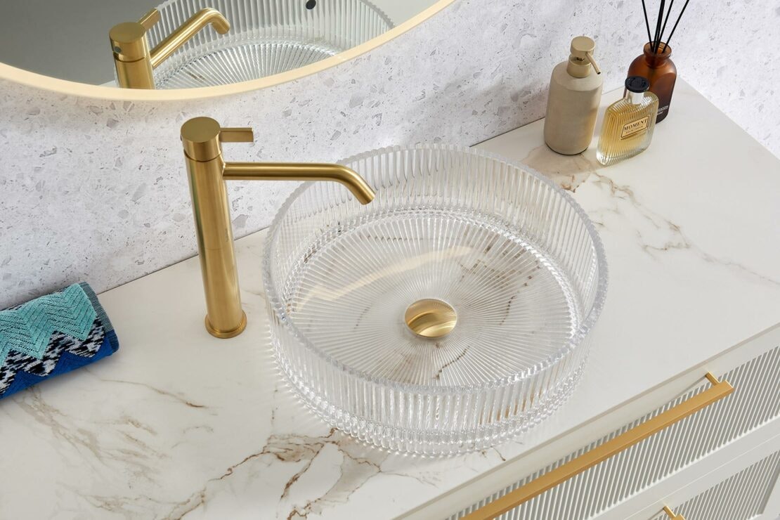 Beautiful bathroom furniture with Dekton at Scala Bad - Cosentino USA