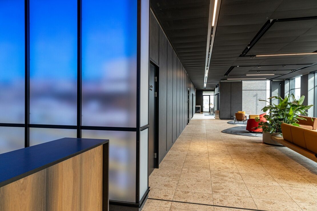 The new, polished image of the New Hanza offices in Riga - Cosentino USA