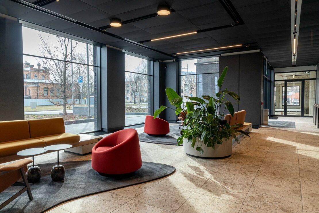 The new, polished image of the New Hanza offices in Riga - Cosentino USA