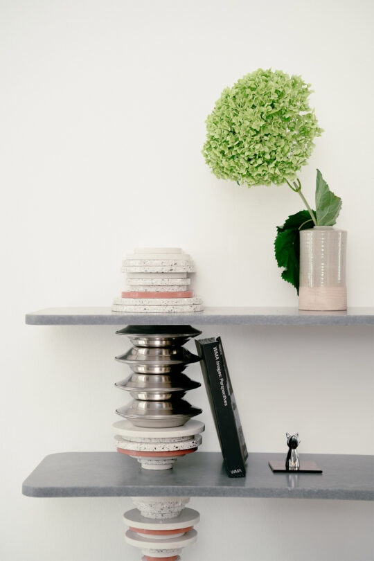 Artist Red Hong Yi creates a unique shelf with the new Earthic surface ...