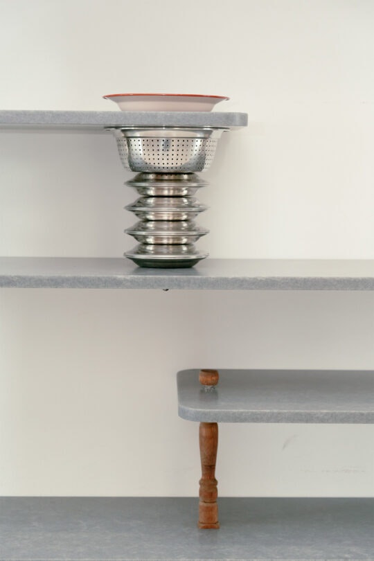 Artist Red Hong Yi creates a unique shelf with the new Earthic surface ...