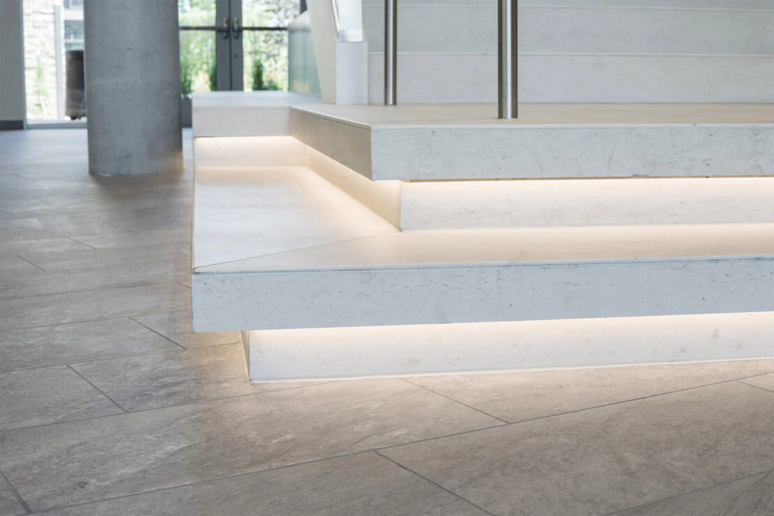 A timeless staircase for Northern Quest Resort & Casino - Cosentino USA