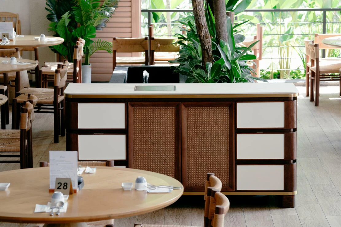This restaurant successfully recreates an inviting coastal atmosphere ...