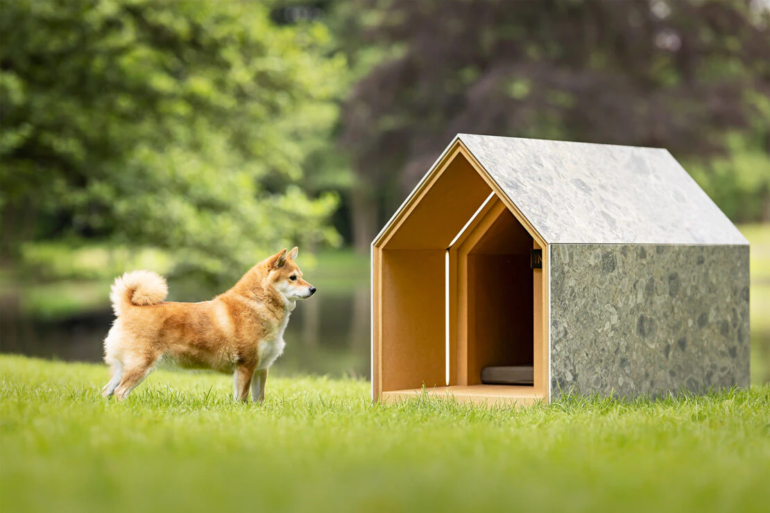 iNUGOYA: Outdoor dog house featuring Dekton cladding - Cosentino USA