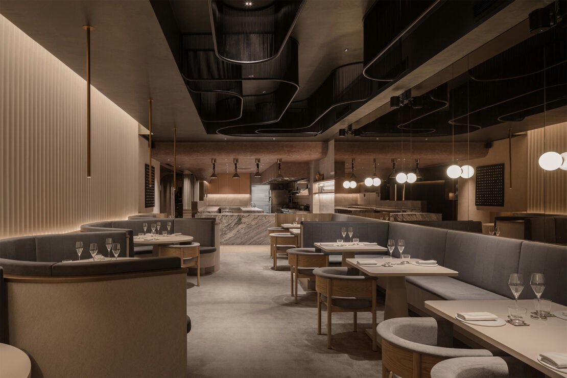 META Restaurant, an avant-garde design in Singapore thanks to Sensa ...