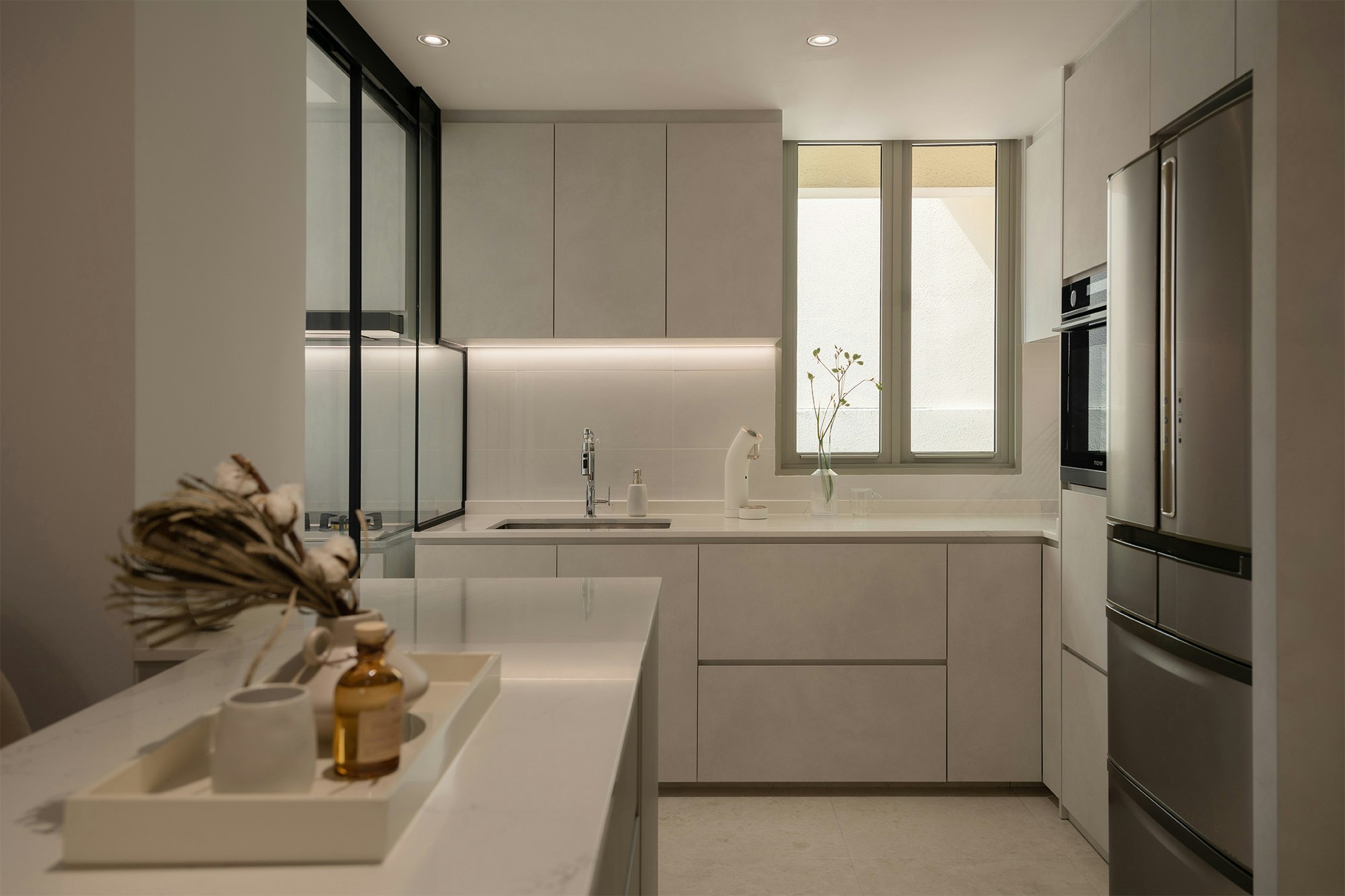 A nature-inspired home by SERENDI Design featuring Dekton - Cosentino USA