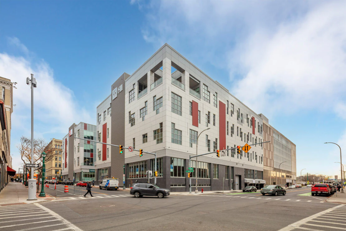 Dekton transforms the facade of the historic Syracuse City Center ...