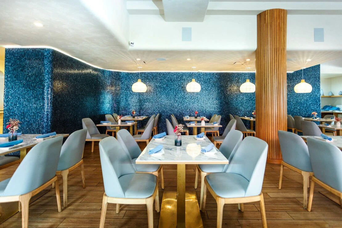 Point of Design brings the essence of Santorini to a Los Angeles Greek ...