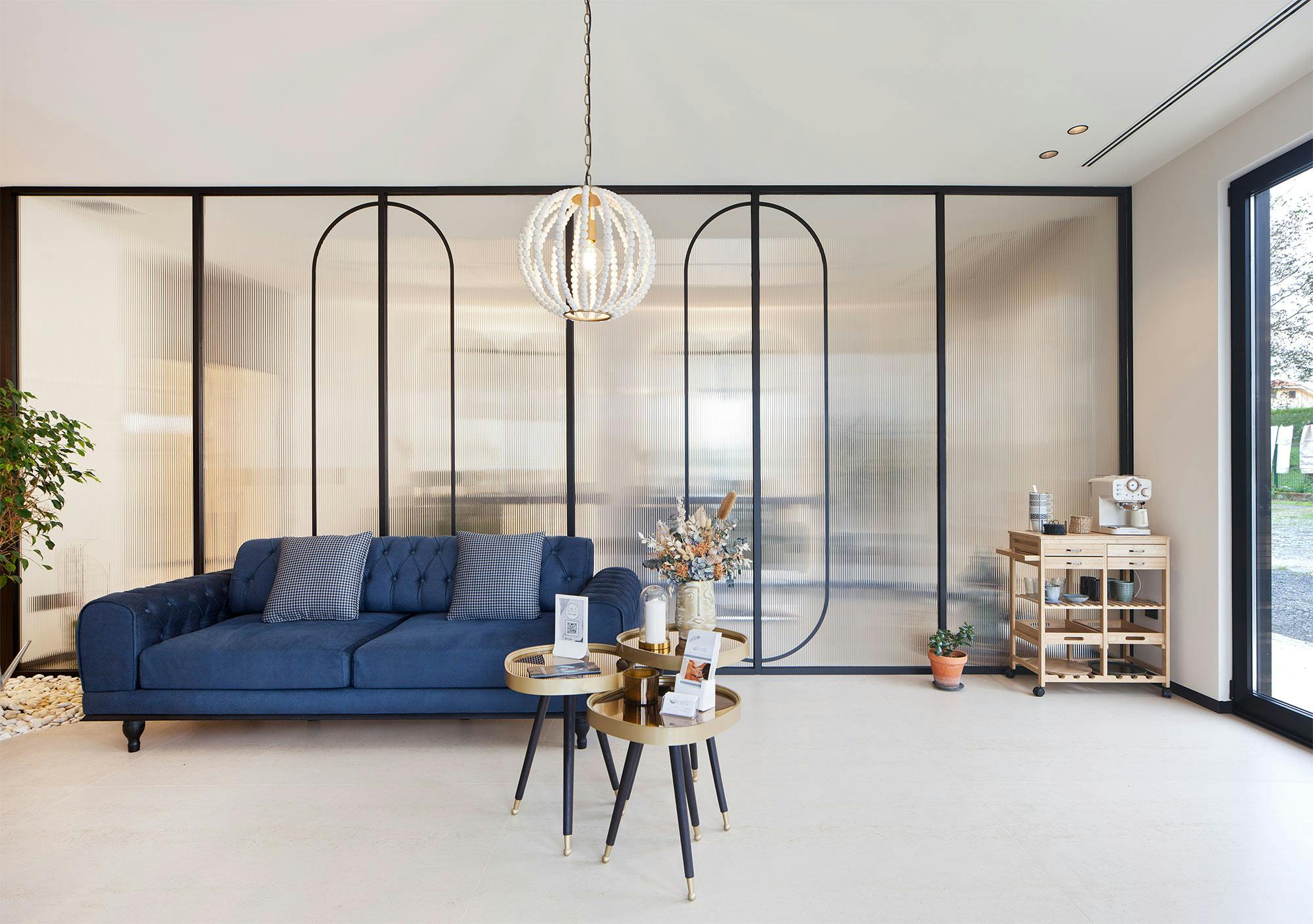 House wrapped in forest with Dekton Soke and wood - Cosentino USA