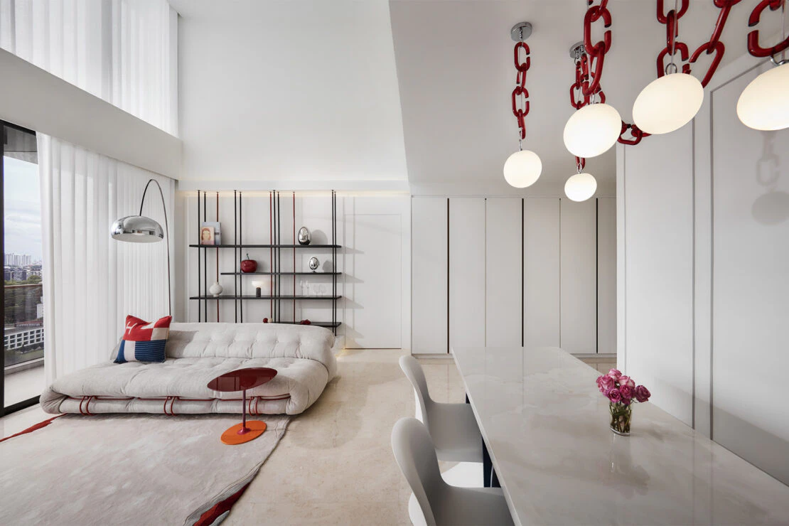 The Art House: art, design and luxury materials in a Singapore flat ...