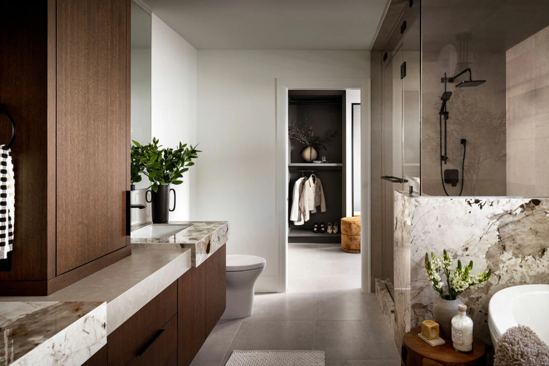 Stephanie Martin Design transforms a bungalow into a sophisticated ...