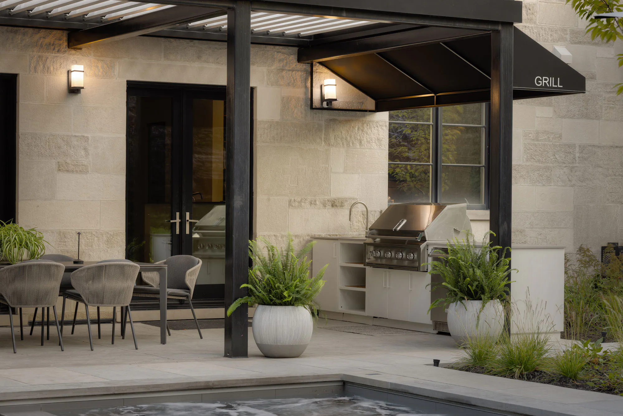 Urban Bonfire and Dekton transform a Southern Ontario garden retreat ...