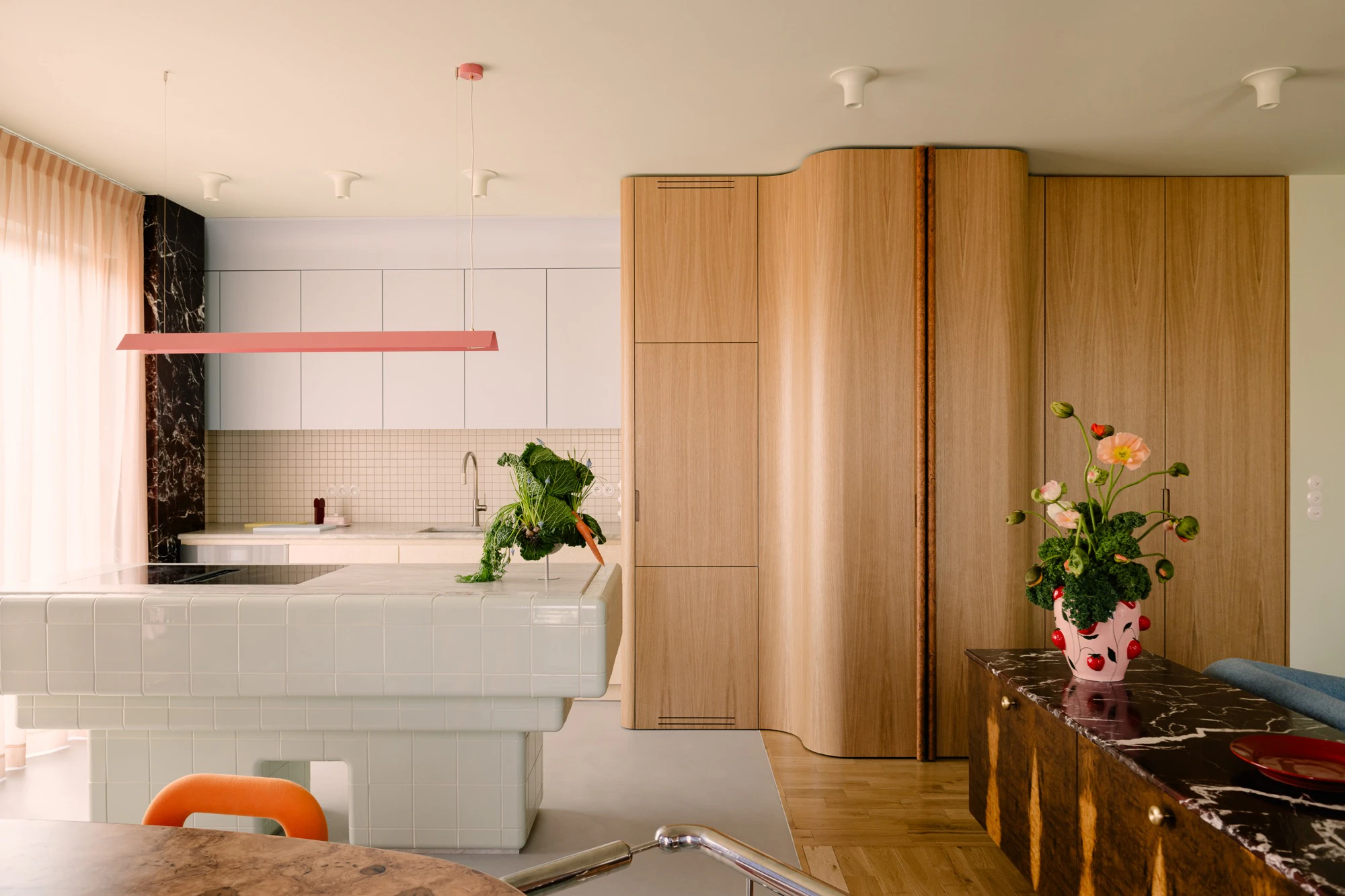 A kitchen reminiscent of the 1960s - Cosentino USA