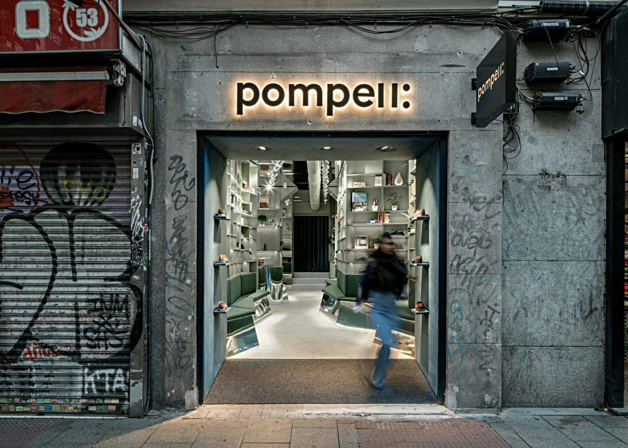 Pompeii shop in Madrid - Cosentino