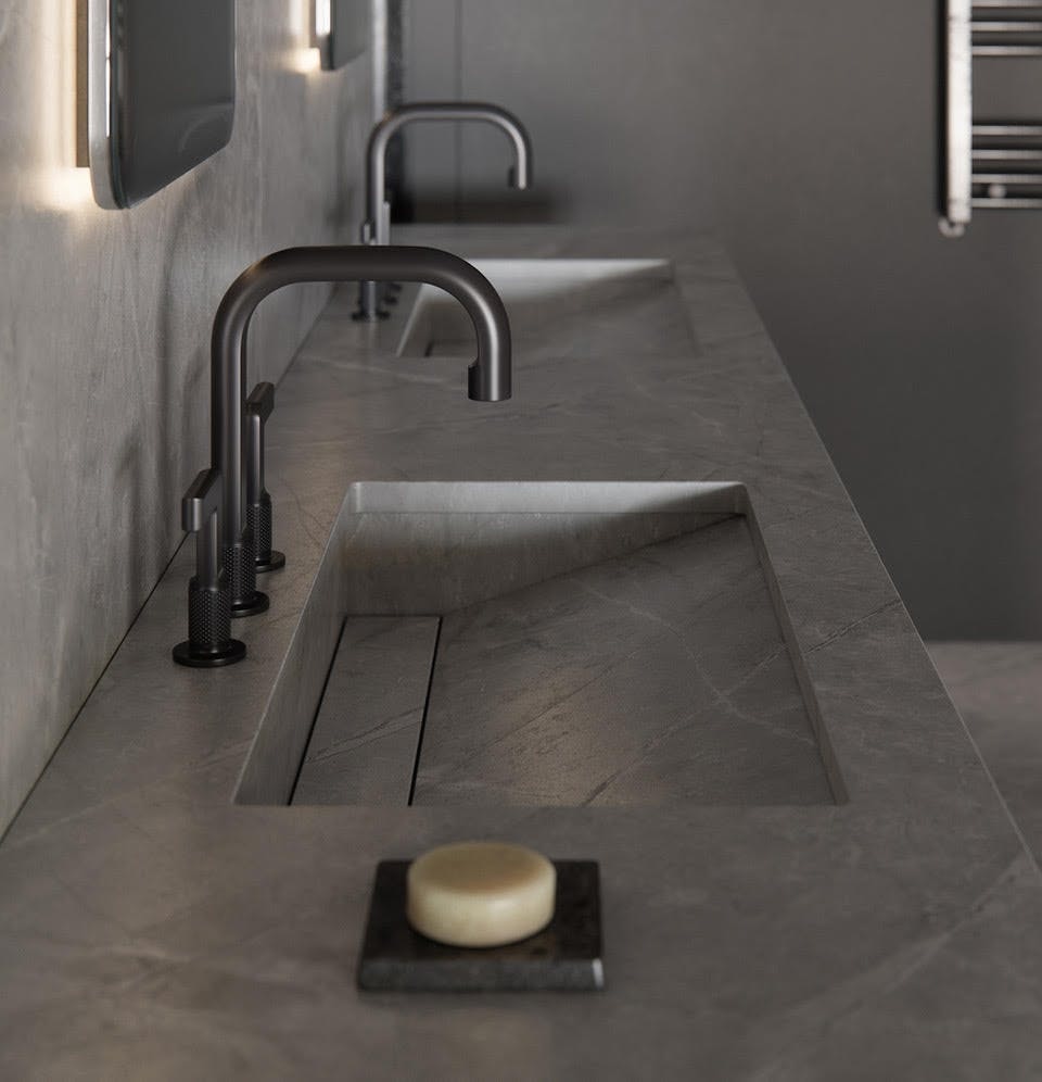 Dekton shower trays - Cosentino