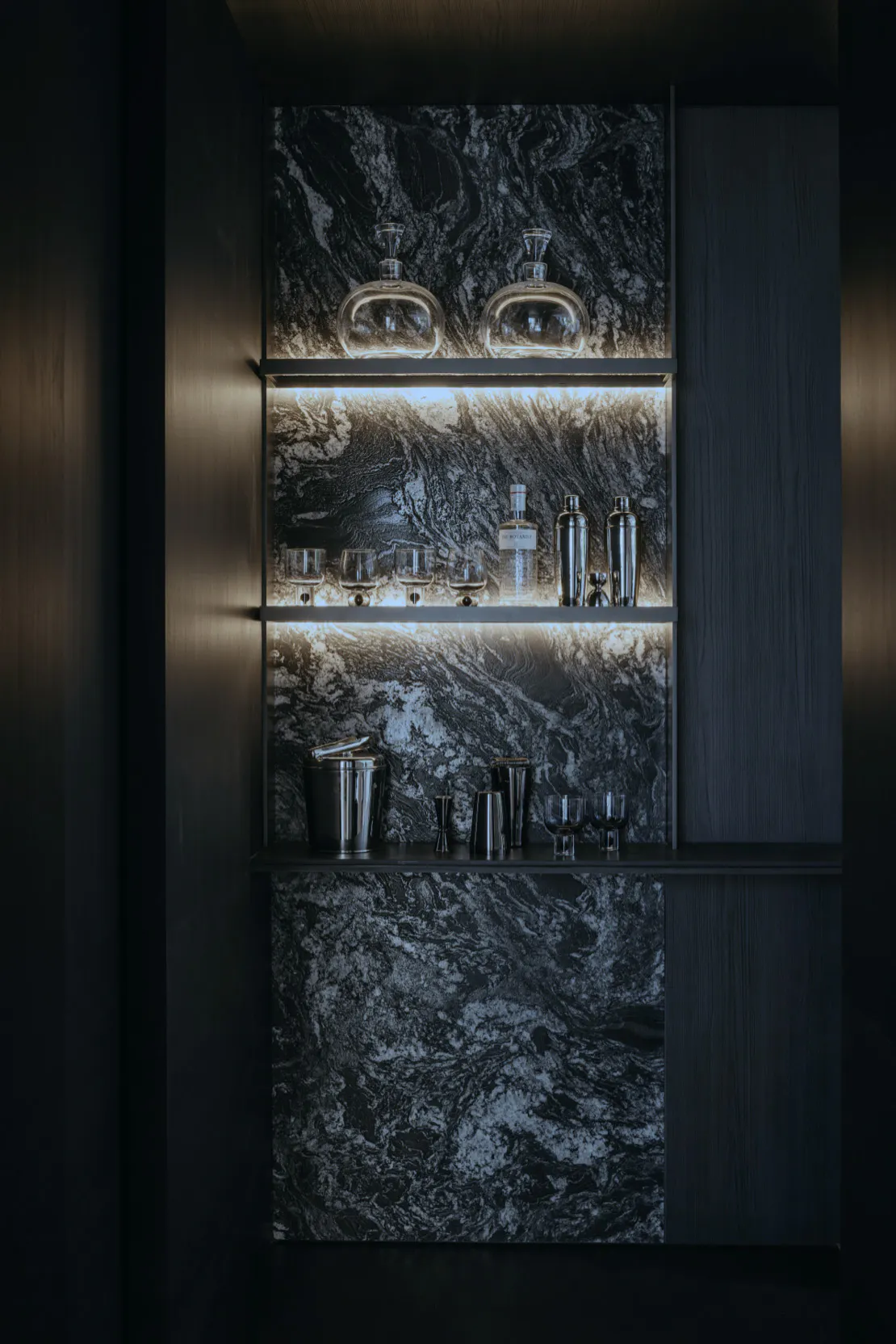 Sensa natural granite becomes the centrepiece of a luxury kitchen that ...