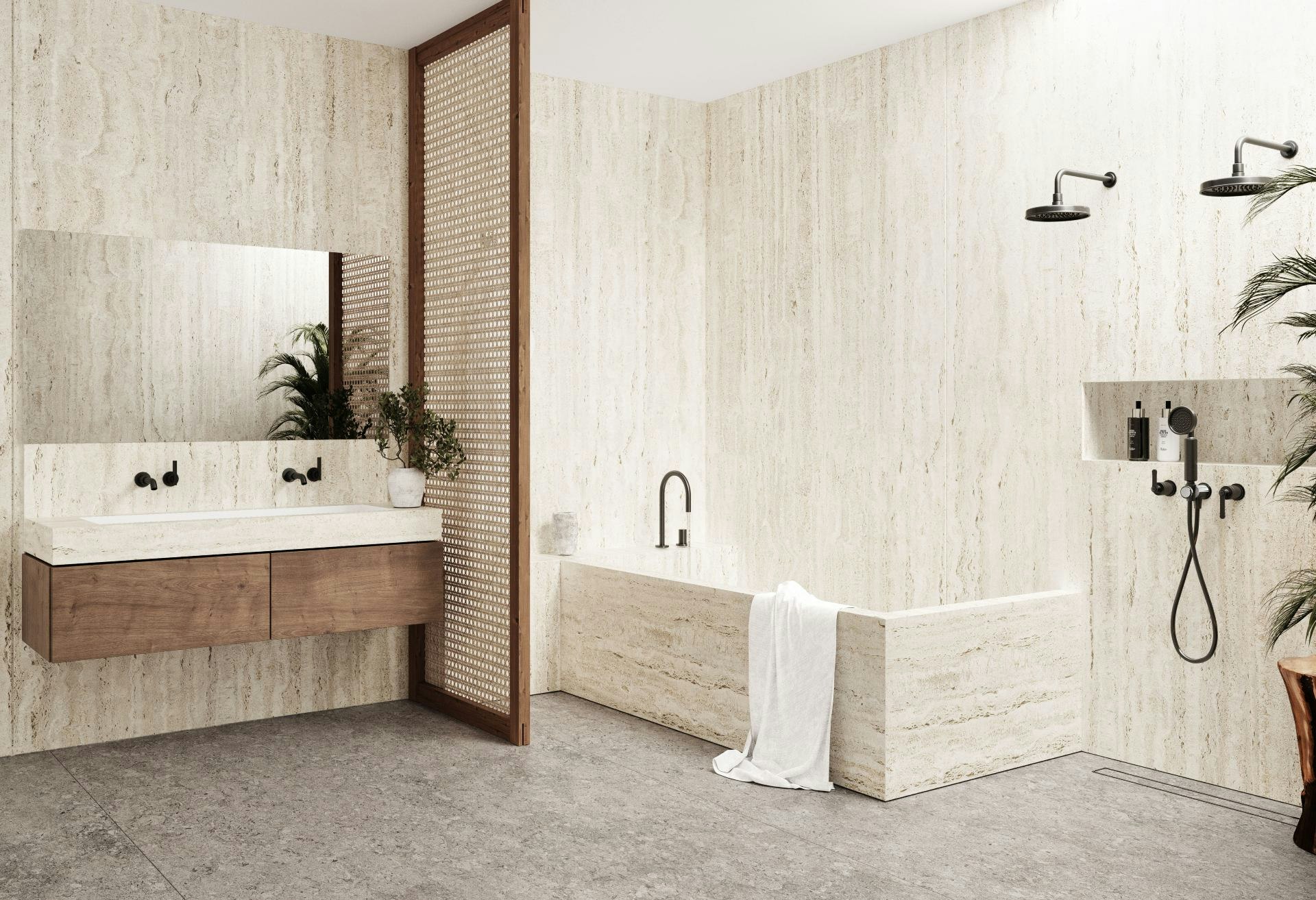 The master bathroom, the new central space in your home