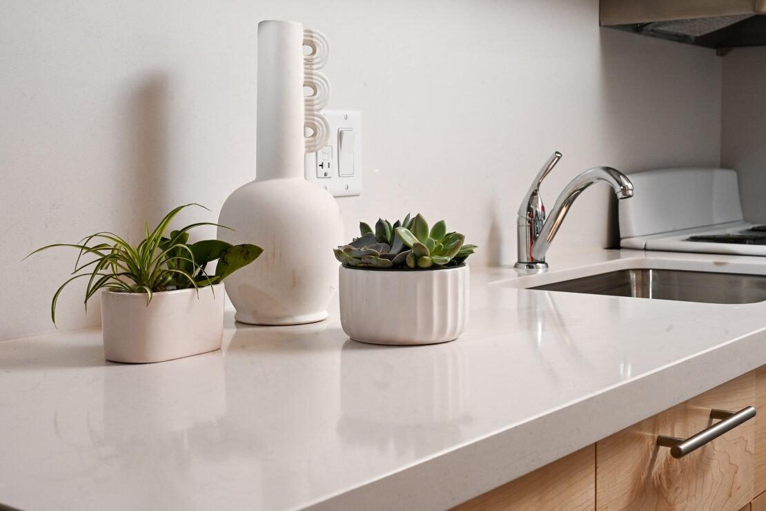 Stanford University student housing features Silestone countertops in ...