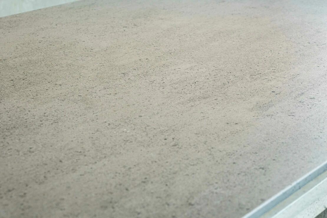 The dreamlike shade of Dekton Liquid Sky stands like a sculpture in a ...
