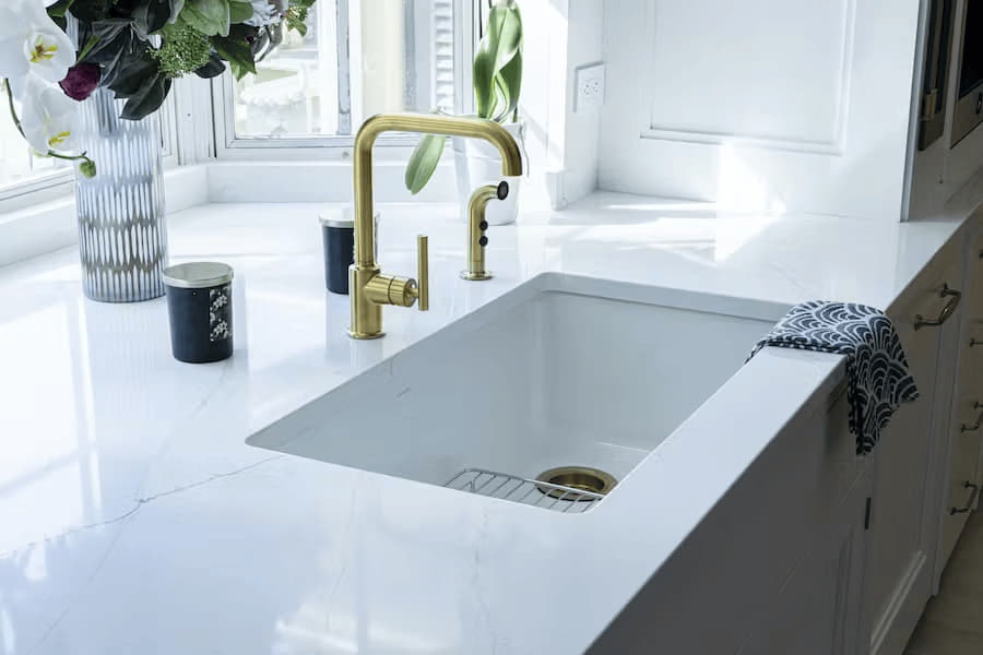 Small kitchen sinks: indispensable - Cosentino