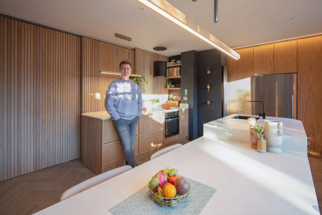 Dave Moore and his artist wife Tracy’s Dream Kitchen in Portmarnock, Co ...