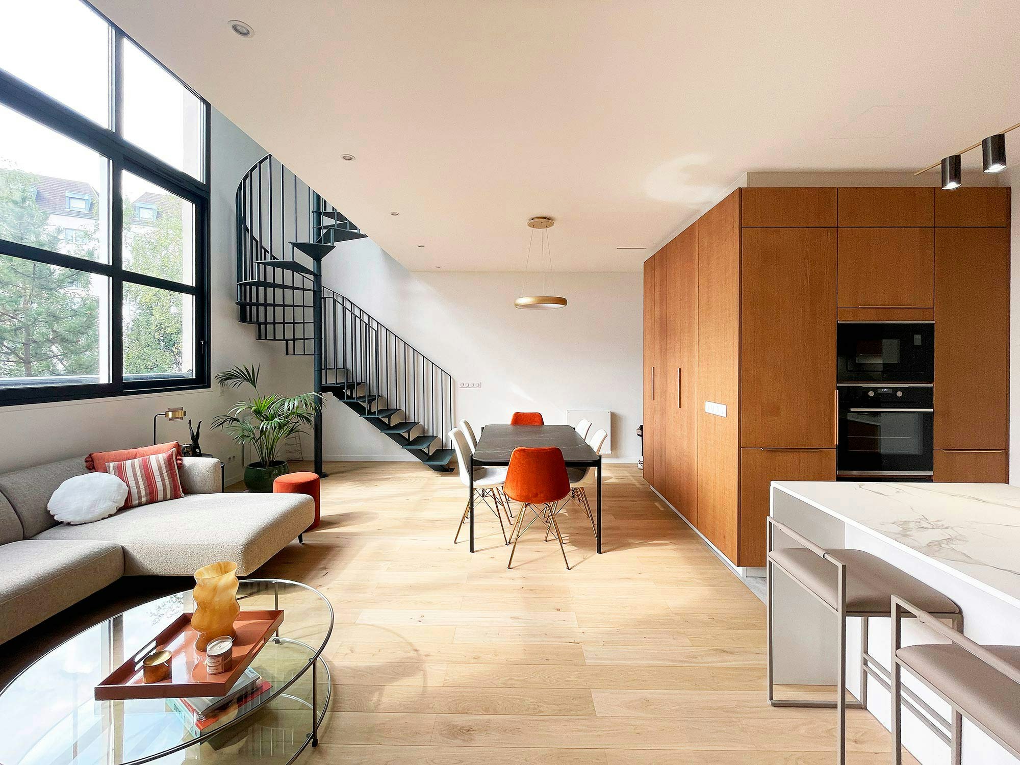 Renovated parisian loft by Gilles Reibell Architecture - Cosentino