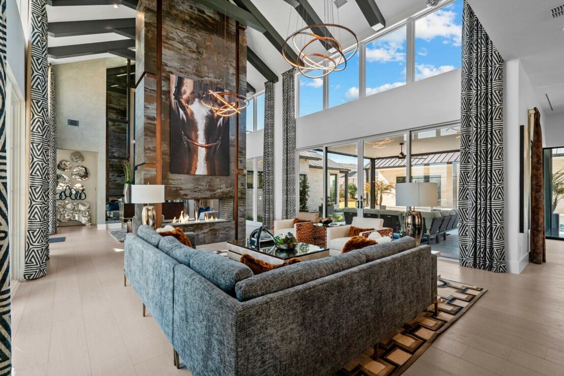 Nature inspired this contemporary home by Semmelmann Interiors - Cosentino