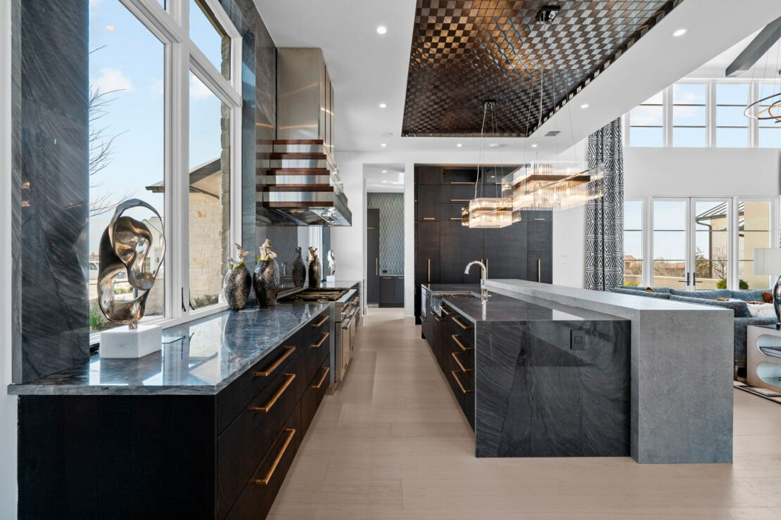 Nature inspired this contemporary home by Semmelmann Interiors - Cosentino