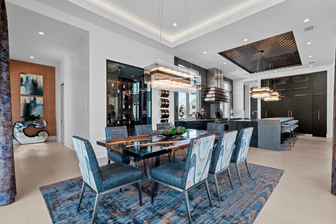 Nature inspired this contemporary home by Semmelmann Interiors - Cosentino