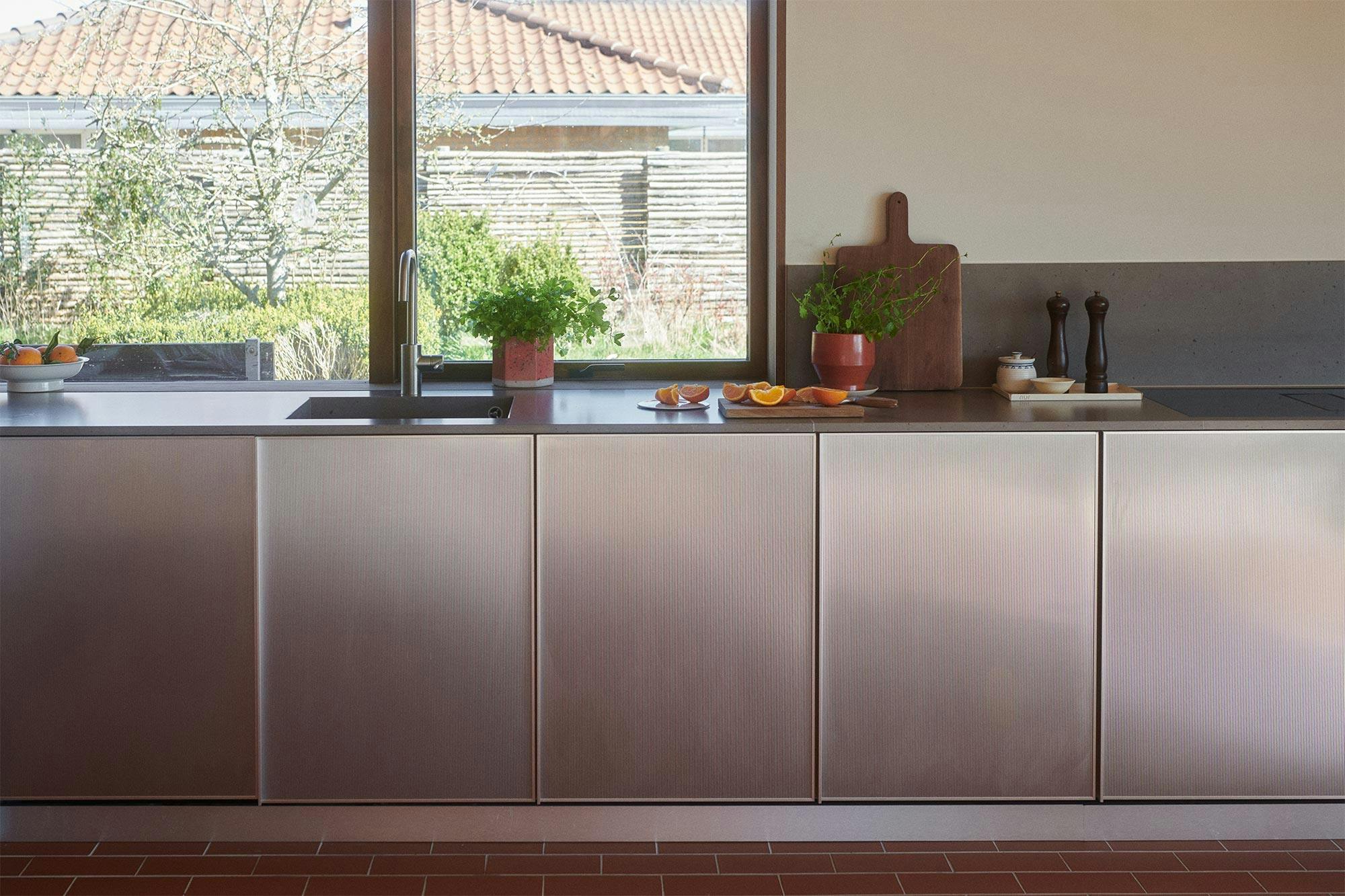 The dream kitchen of a family who have found peace on the shores of a ...