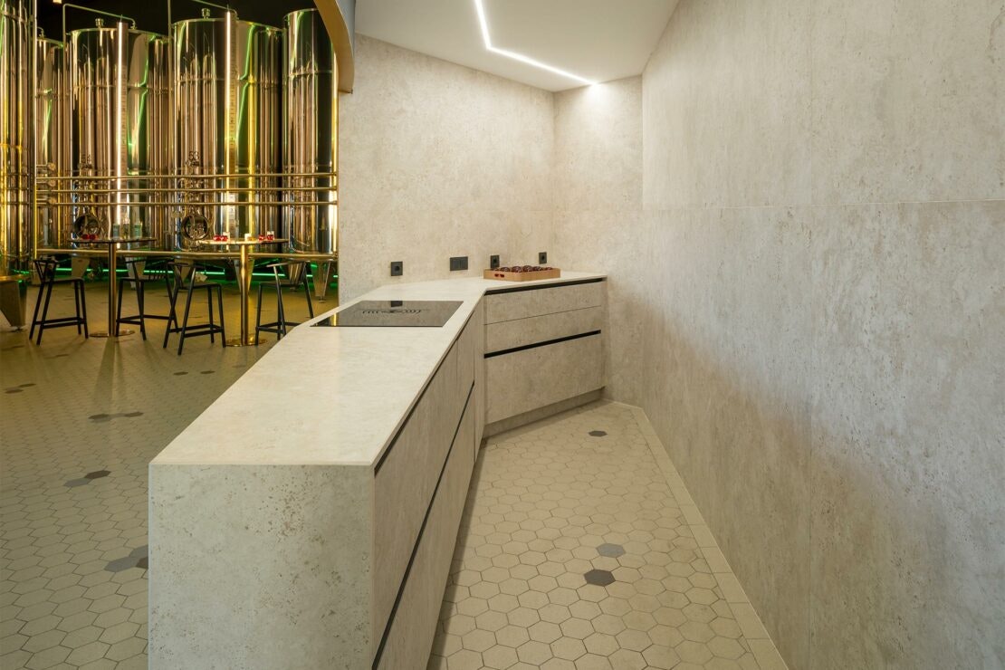 Dekton Sabbia in “the world’s most modern oil mill” (and possibly the ...