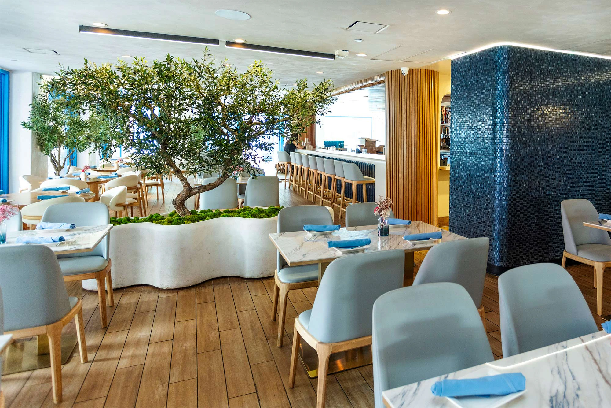 Point of Design brings the essence of Santorini to a Los Angeles Greek ...