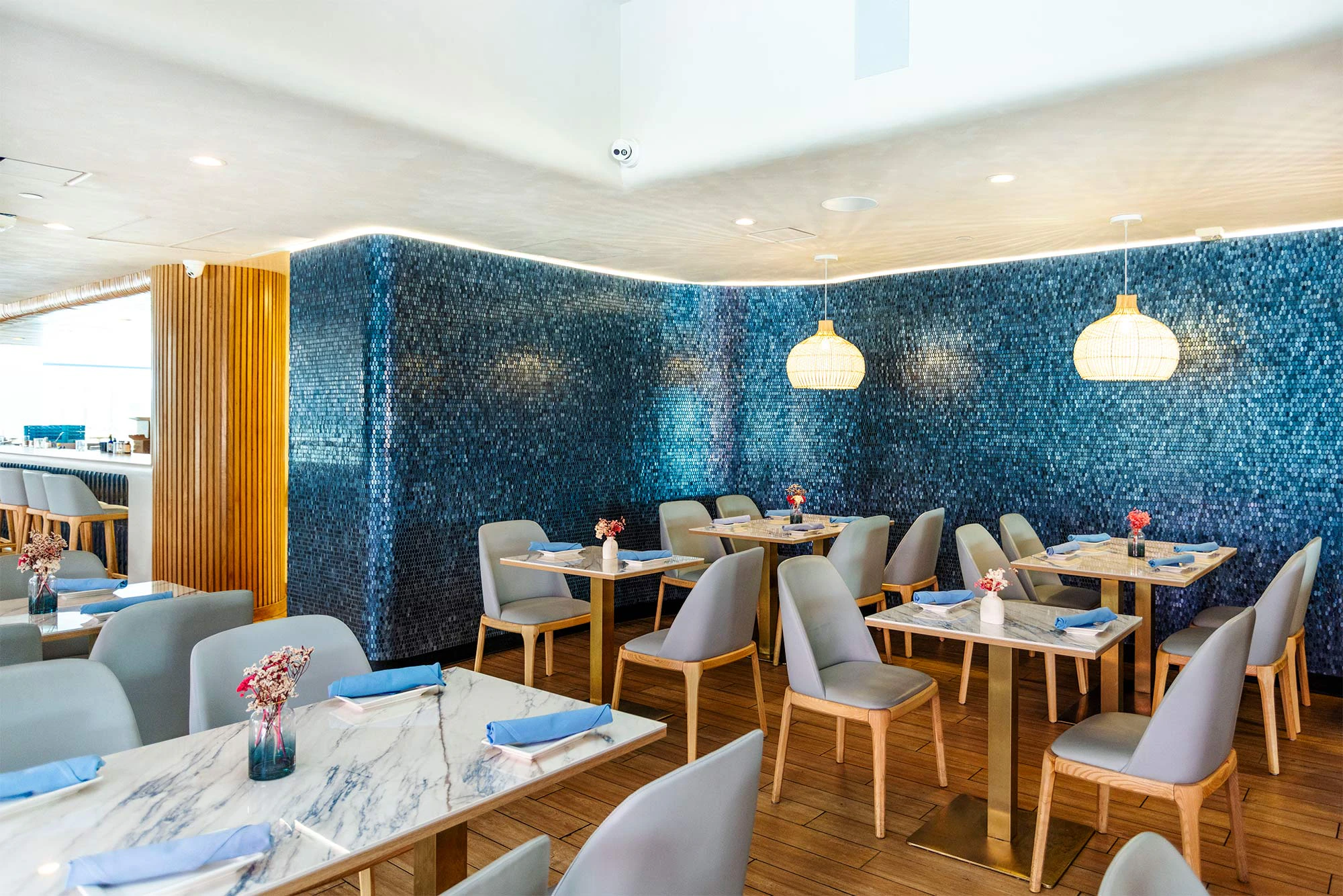 Point of Design brings the essence of Santorini to a Los Angeles Greek ...