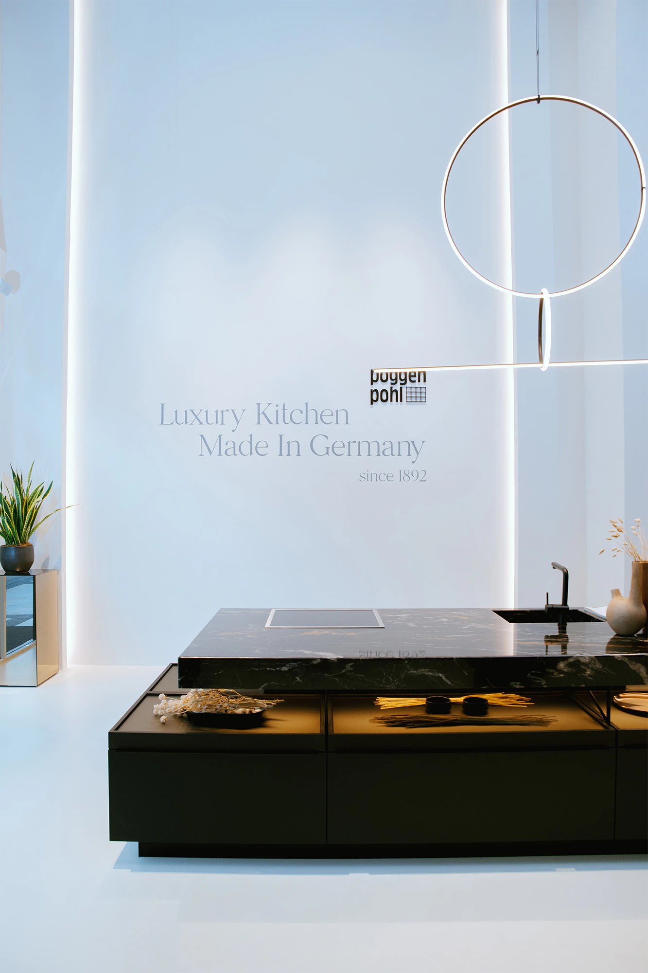 Poggenpohl kitchen brand selects Dekton and Sensa for its showroom ...