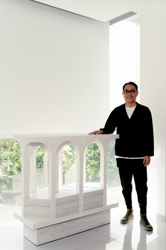 The timeless beauty of the arches in Fabian Tan’s design - Cosentino