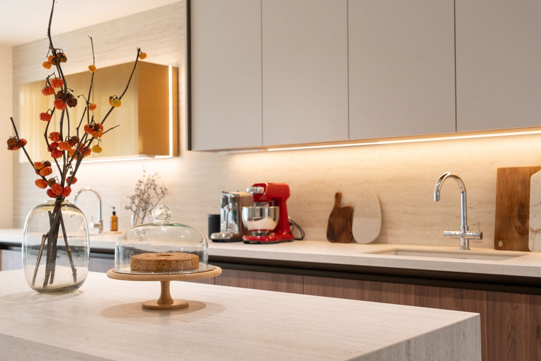 Red Hong Yi’s new, personalised kitchen - Cosentino