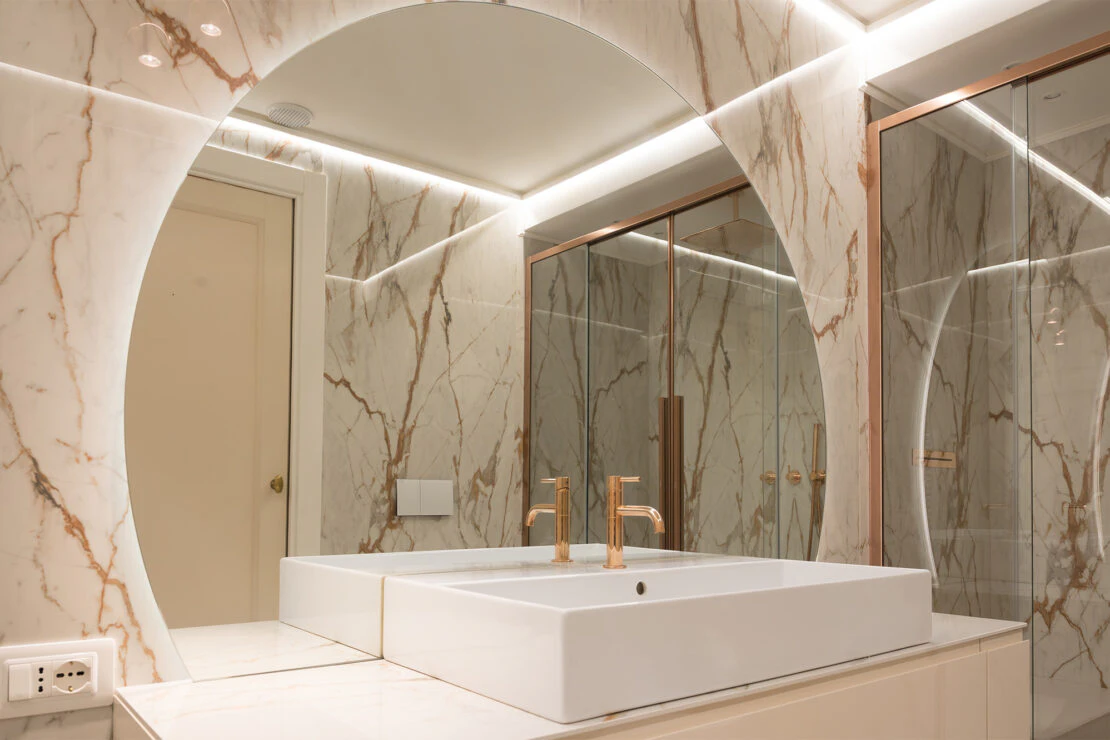 An Italian bathroom with a unified Cosentino aesthetic - Cosentino