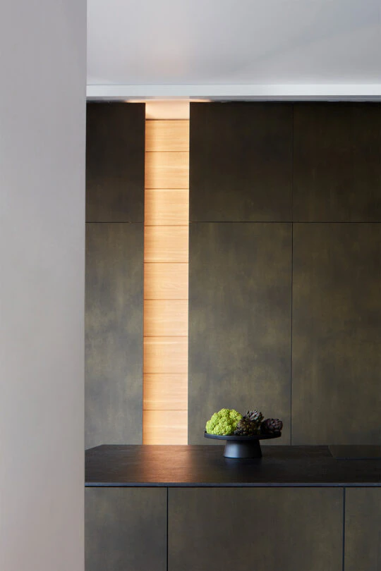 A contemporary-style house dominated by textures - Cosentino