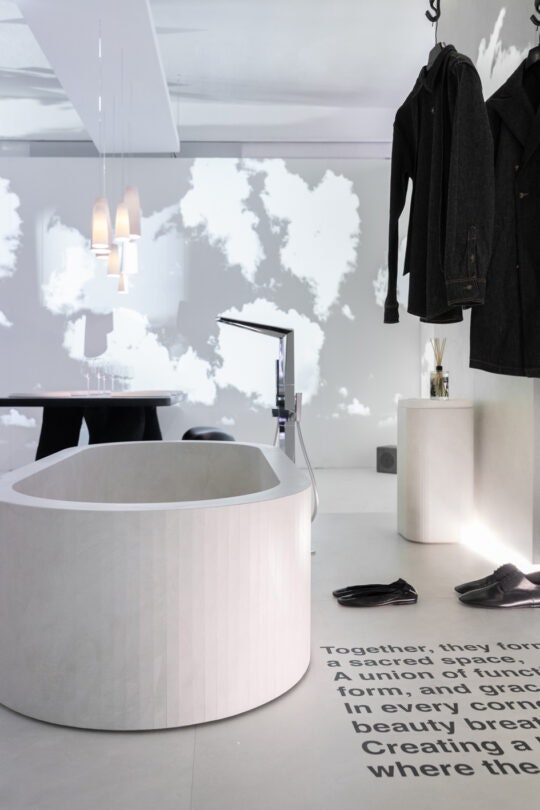 César Giraldo creates an emotional landscape with Dekton for Milan ...